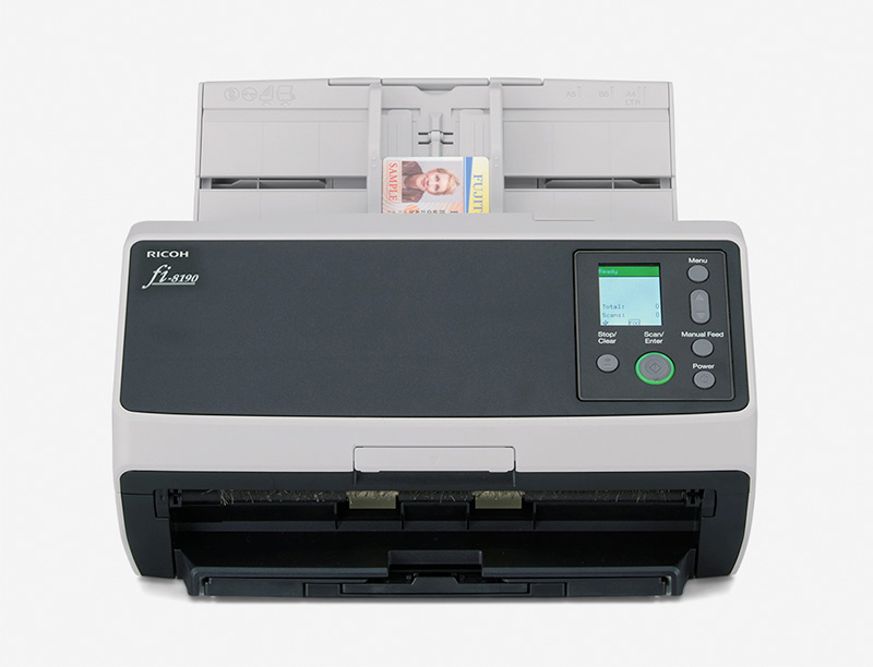 Fujitsu RICOH fi‐8190 Scanner (PA03810‐ B001) - Genuss Online Store